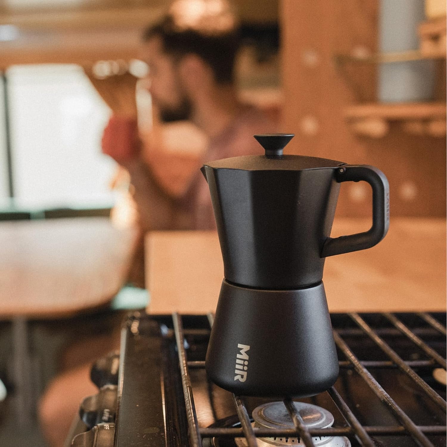 New Standard Moka Pot, 10oz - Coffee Maker for Rich Espresso Strength ...
