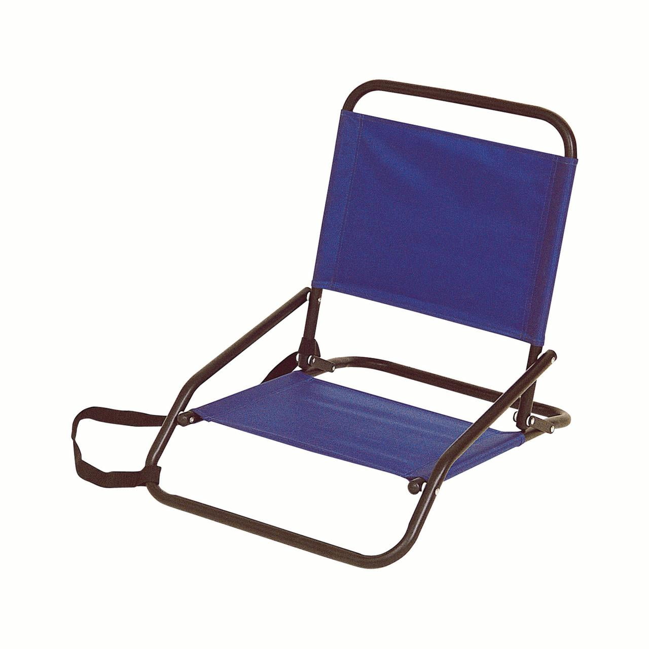 New Stansport Sandpiper Sand Beach Chair - Blue Folding 1 - Walmart.com