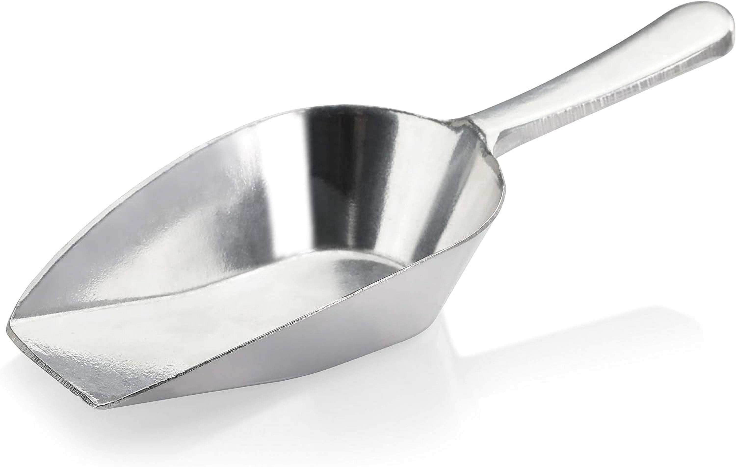 New Star Foodservice 34646 One-Piece Cast Aluminum Flat Bottom Bar Ice ...