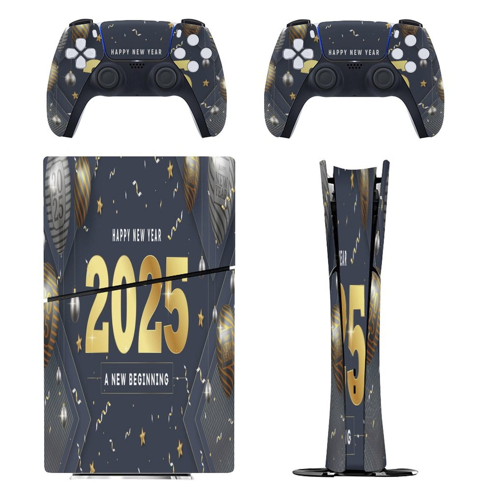 New Start, 2025 PS5/PS5 Slim Digital Disc Skin Sticker For Console And ...