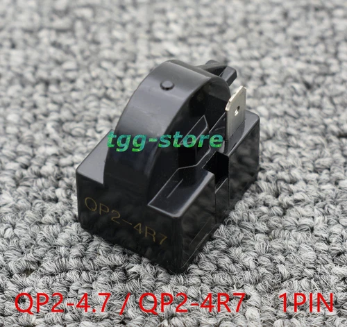 New Start Relay 4.7Ohm 1Pin For Qp2-4.7 Qp2-4.7G Refrigerator Ptc ...