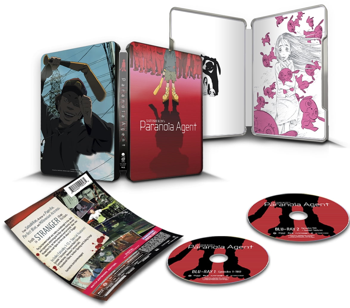 Funimation Prod's Paranoia Agent: Complete Series Steelbook (Blu-ray) - Directed by Satoshi Kon ...