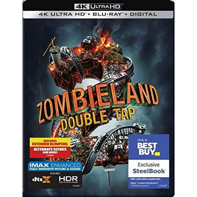 Exclusive Zombieland: Double Tap Steelbook Edition (4K, Blu-ray ...
