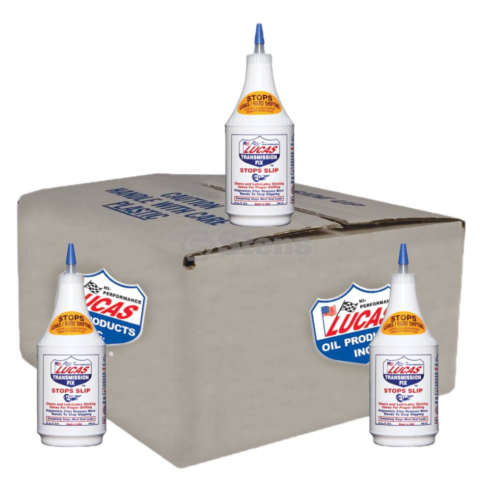 Lucas Oil Transmission Fix Treatment Fluid, 12 Bottles/24 oz Case ...