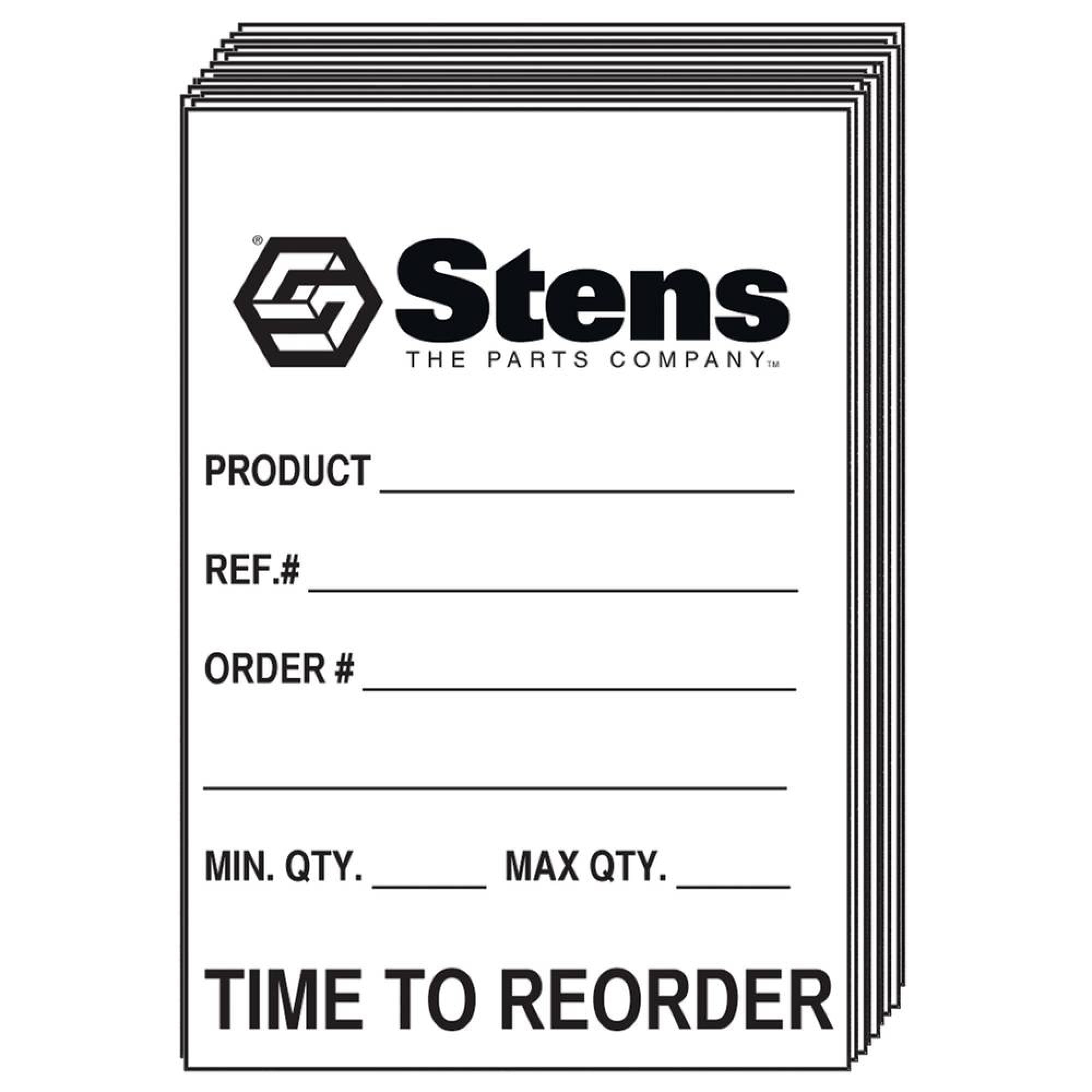 New Stens 785-049 Time To Reorder Tag - Walmart.com