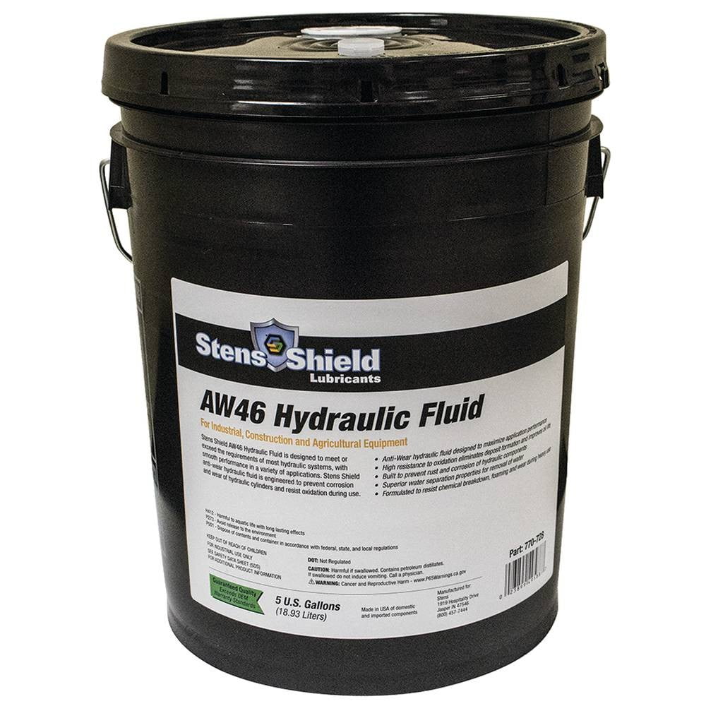 New Stens Shield Hydraulic Fluid for AW46, 5 Gallon pail 770-728 ...