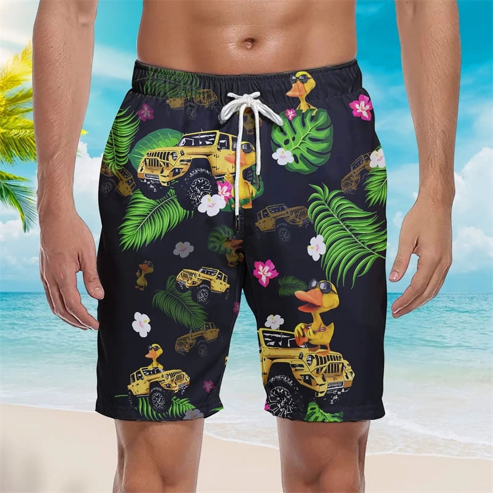 New Street Cars 3d Printed Beach Shorts Summer Stereo Car Clothing Men ...