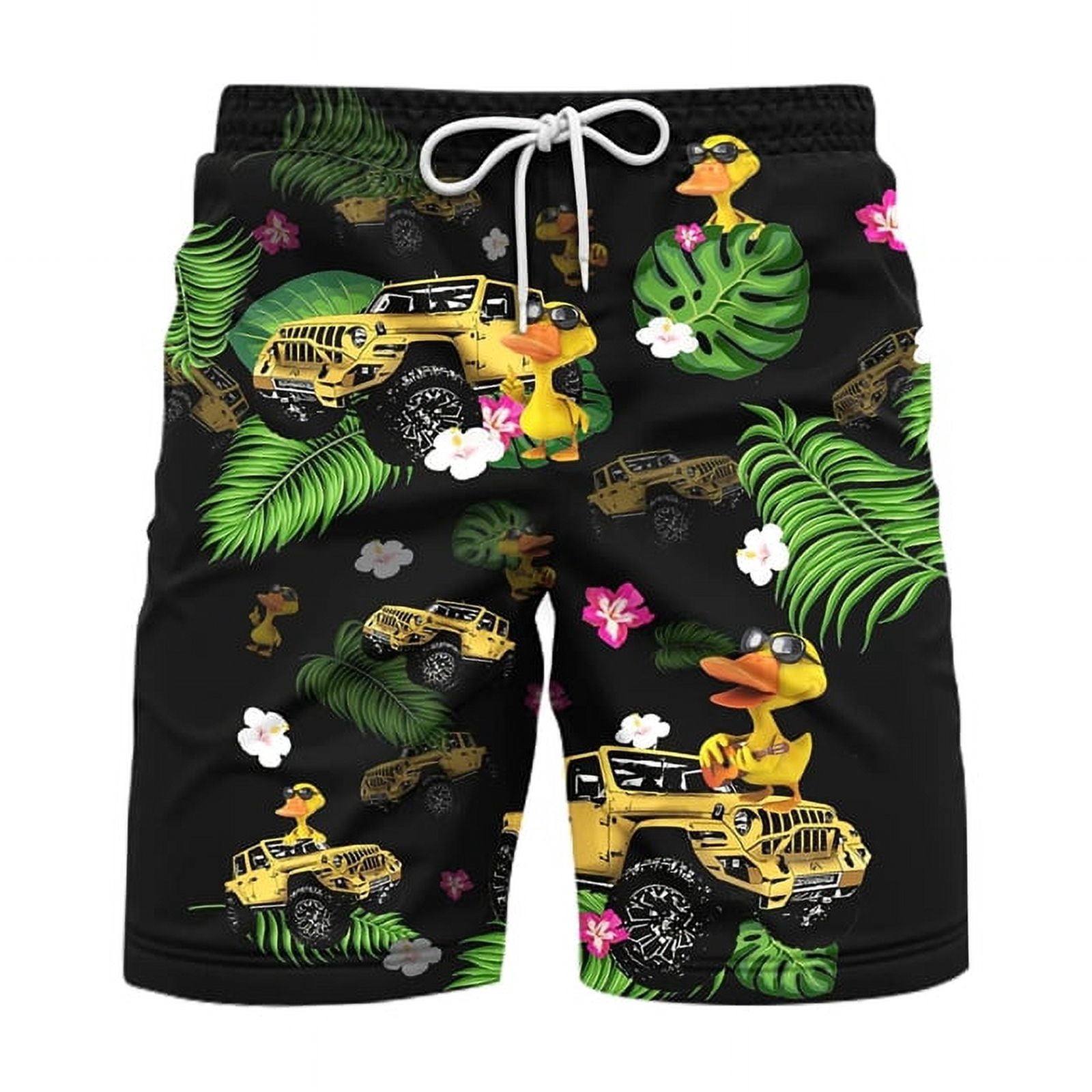 New Street Cars 3d Printed Beach Shorts Summer Stereo Car Clothing Men ...