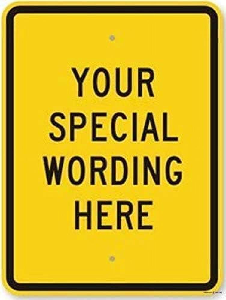 New Street Sign Warning Plaque Wall Decor Hearse Parking Only With ...