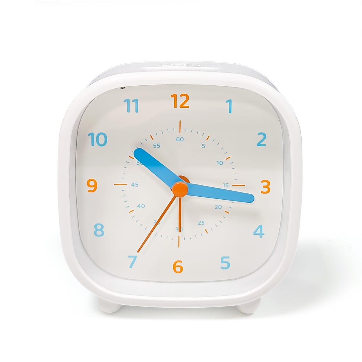 New Student Learning Alarm Clock Children Night Light Table Clock Kid's ...