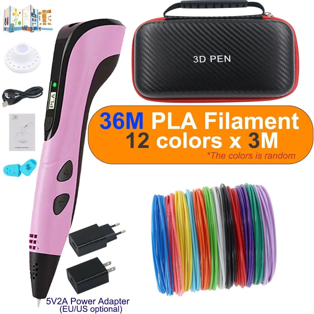 New Style 3D Printing Pen 3d Pen Set for Children with Power Adapter ...