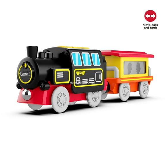 New Style Chase Electric Train Set Locomotive Magnetic Car Diecast Slot ...