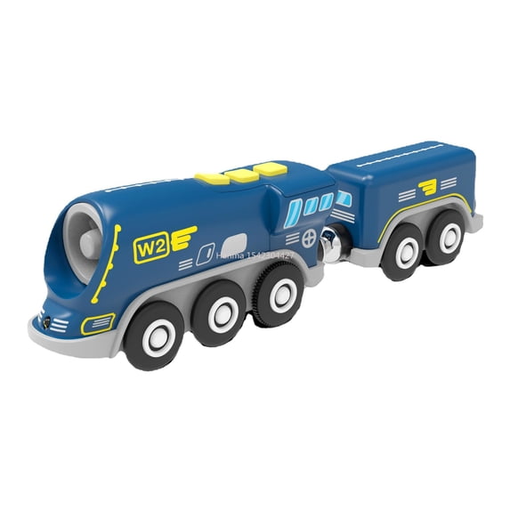 New Style Chase Electric Train Set Locomotive Magnetic Car Diecast Slot ...