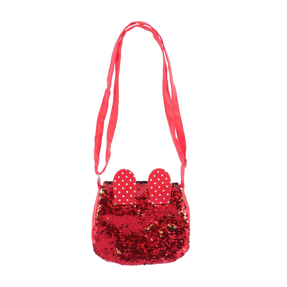 New Style Children Bag Fashion Sequin Kid Shoulder Purse PU Mini ...