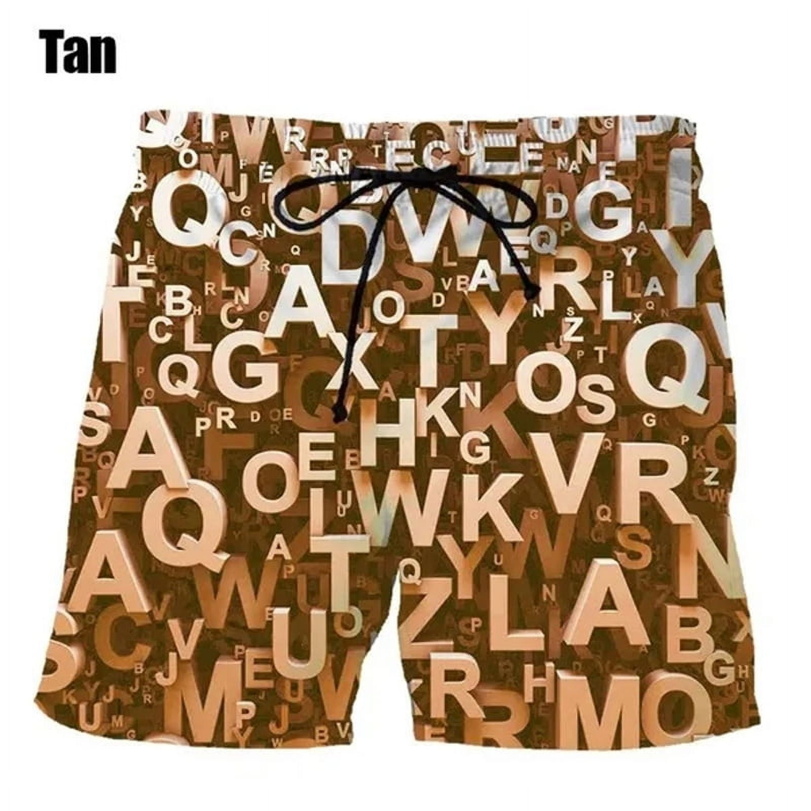 New Summer Geometry 3d Printed Beach Shorts Men's Street Hip Hop ...