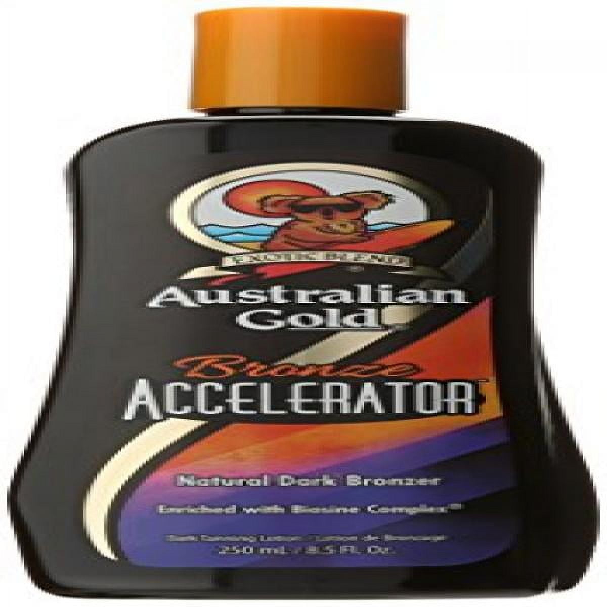 Australian Gold Bronze Accelerator Tanning Lotion 8.5oz. - Walmart.com