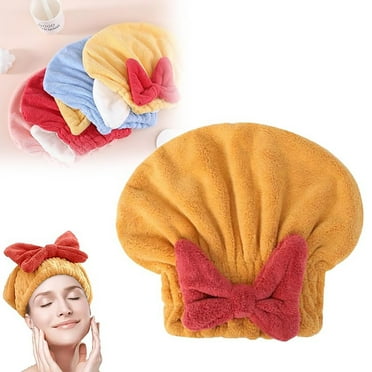 Super Absorbent Hair Towel Wrap for Wet Hair, Microfiber Hair Drying ...