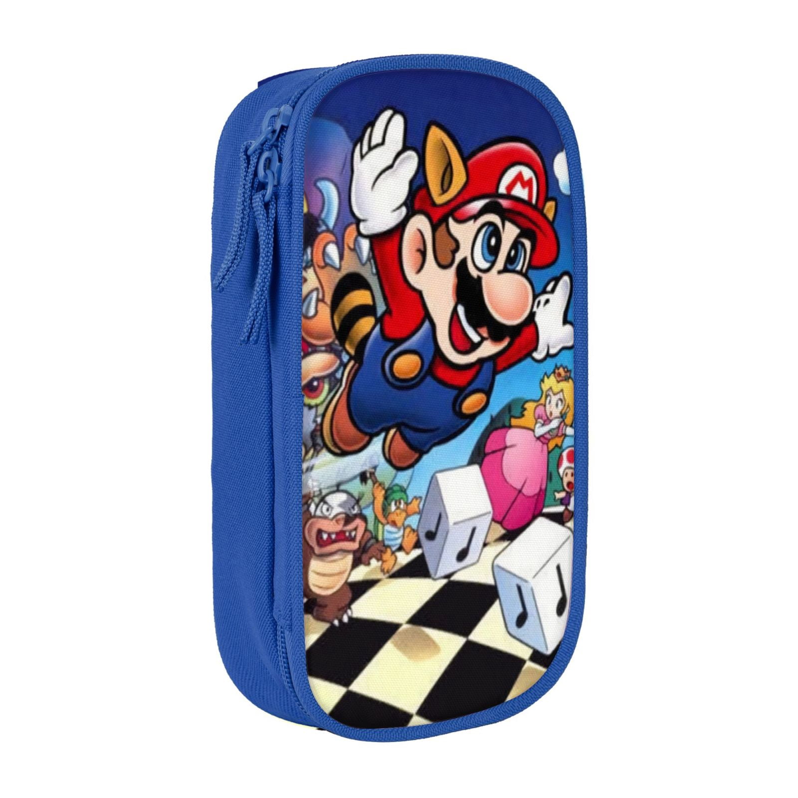 New Super Mario Bros Pencil Case,Big Capacity Pencil Pouch Stationery ...