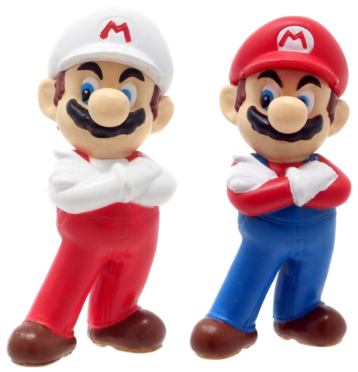 New Super Mario Bros Wii Mario PVC Figure Set - Walmart.com