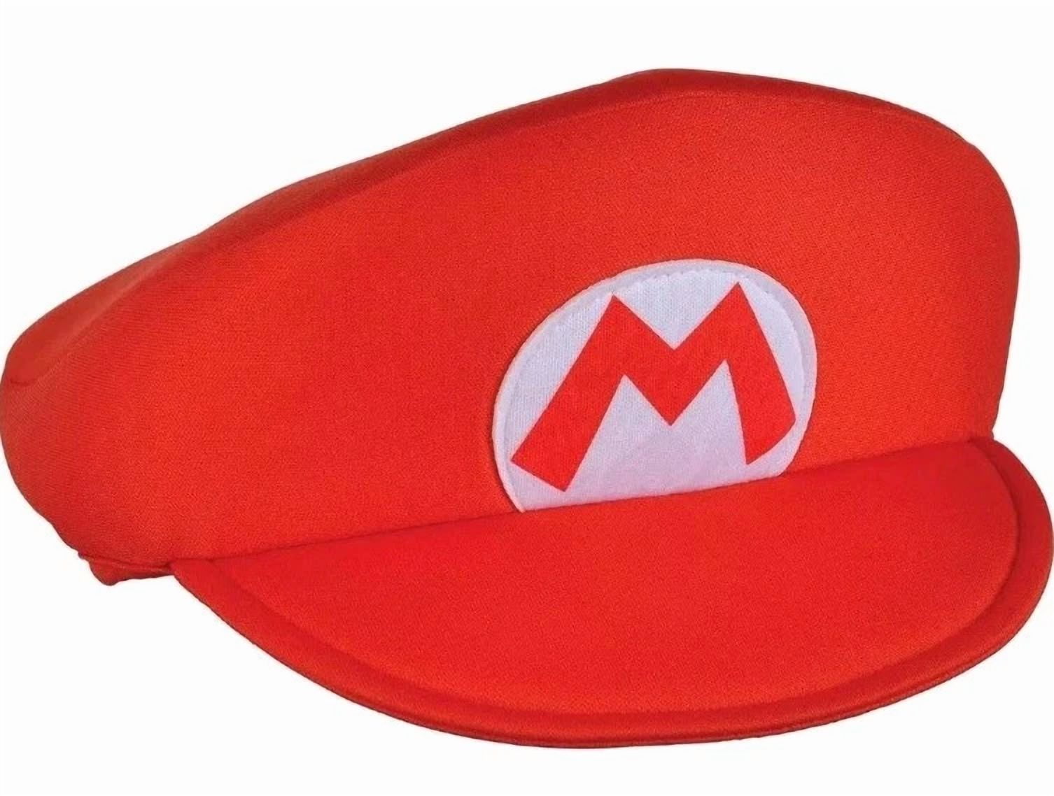 New Super Mario Brothers Fabric Mario Hat Birthday Party Favor ...