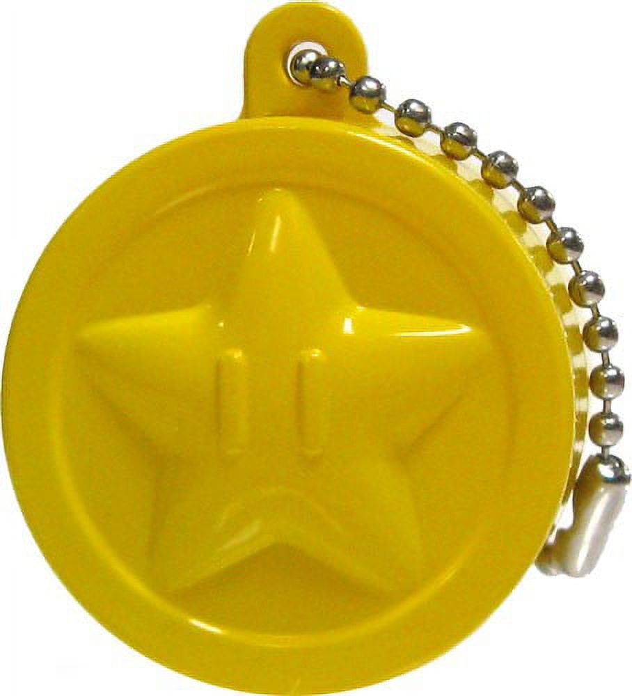 New Super Mario Wii Light Up Collection 2 Keychain Star Medal - Walmart.com