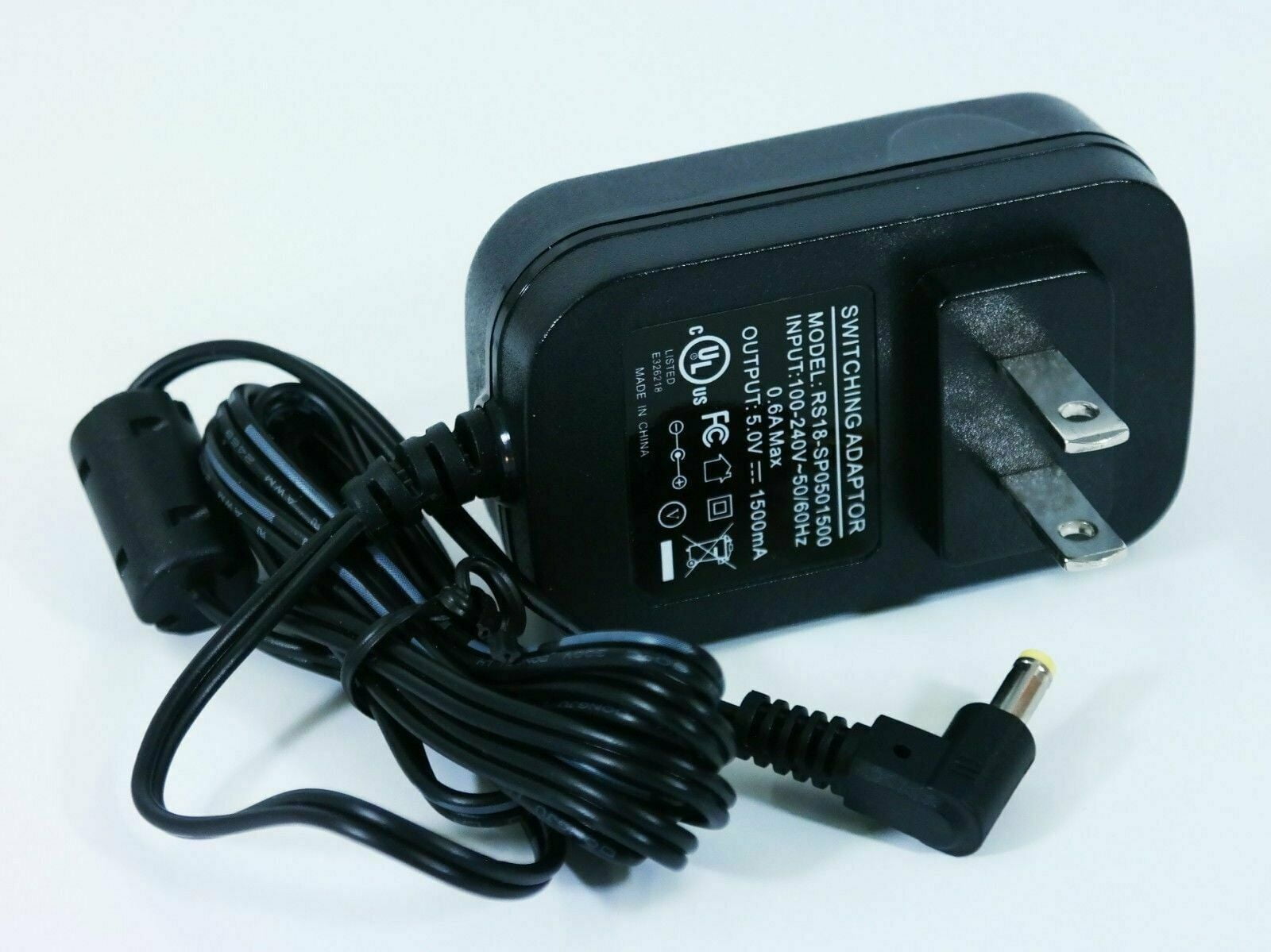New Switching Adapter RS18-SP0501500 Power Supply 5V 1500mA DC Mains ...