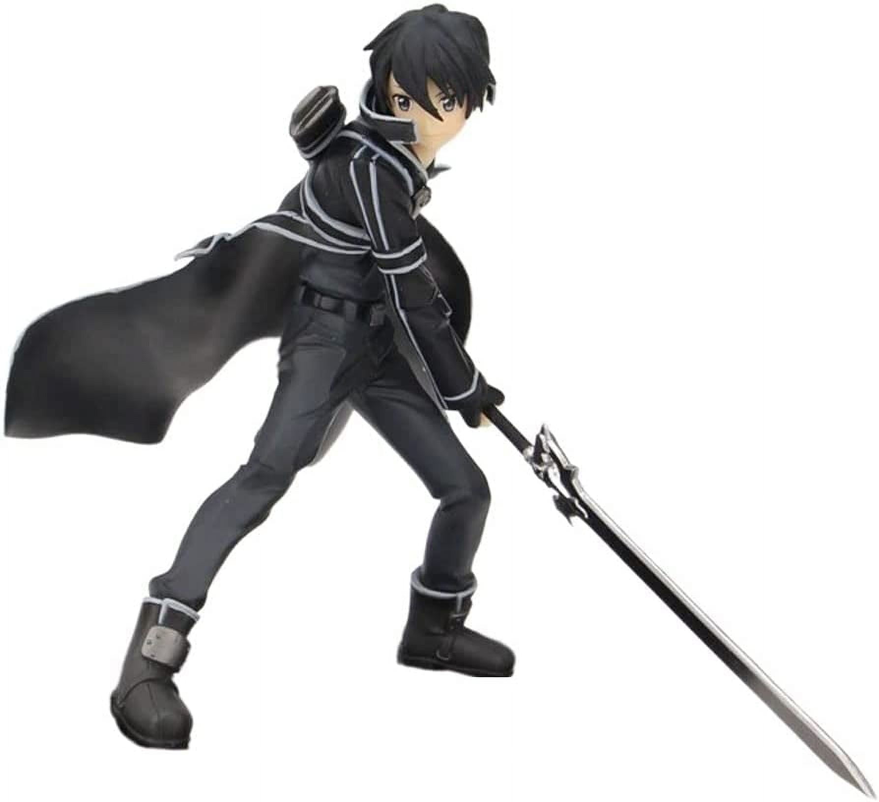 New Sword Art Online: Kirito Anime Statue Game Characters Cartoon ...