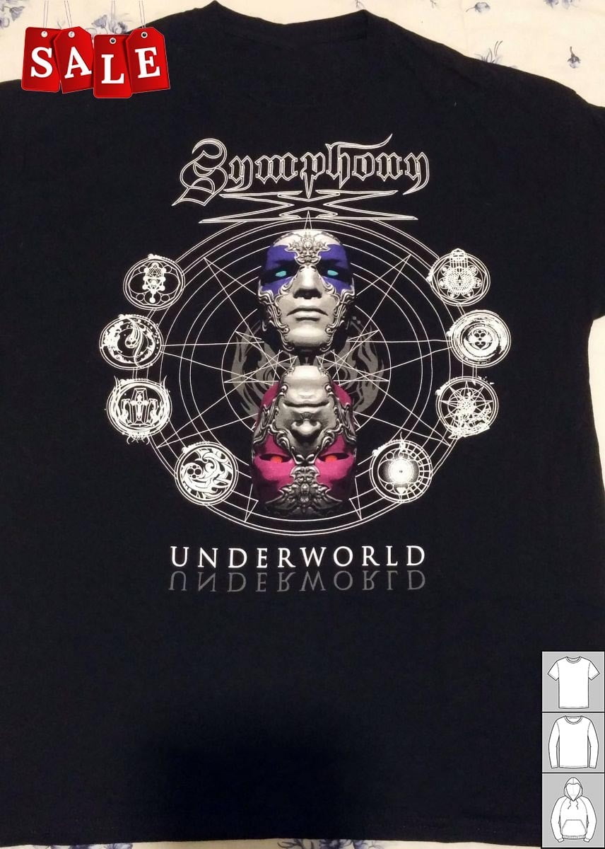 New Symphony X Underworld Gift For Fans Unisex S-5XL Shirt SS1021 ...