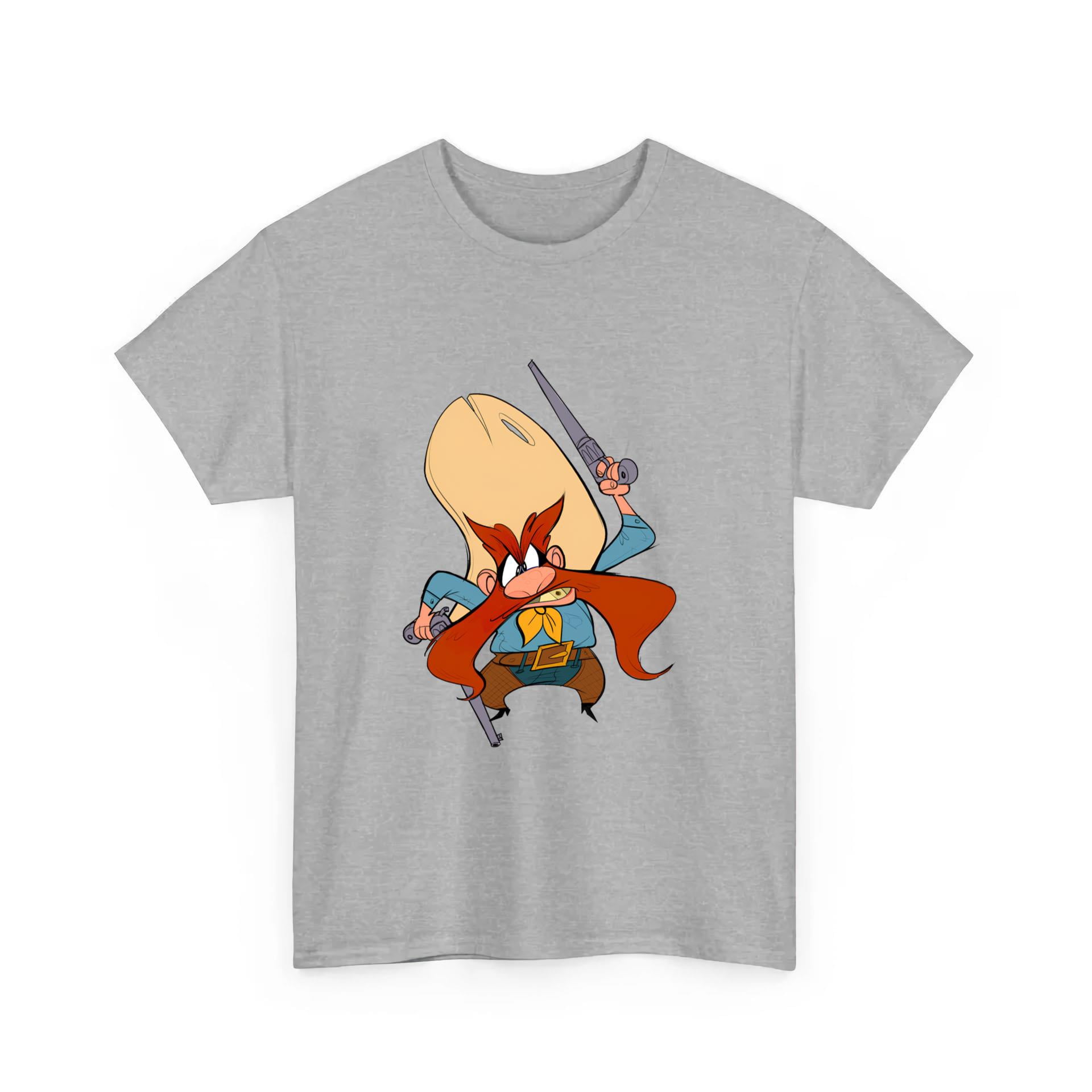New T-Shirt Looney Tunes Yosemite Sam Outlaw - Walmart.com
