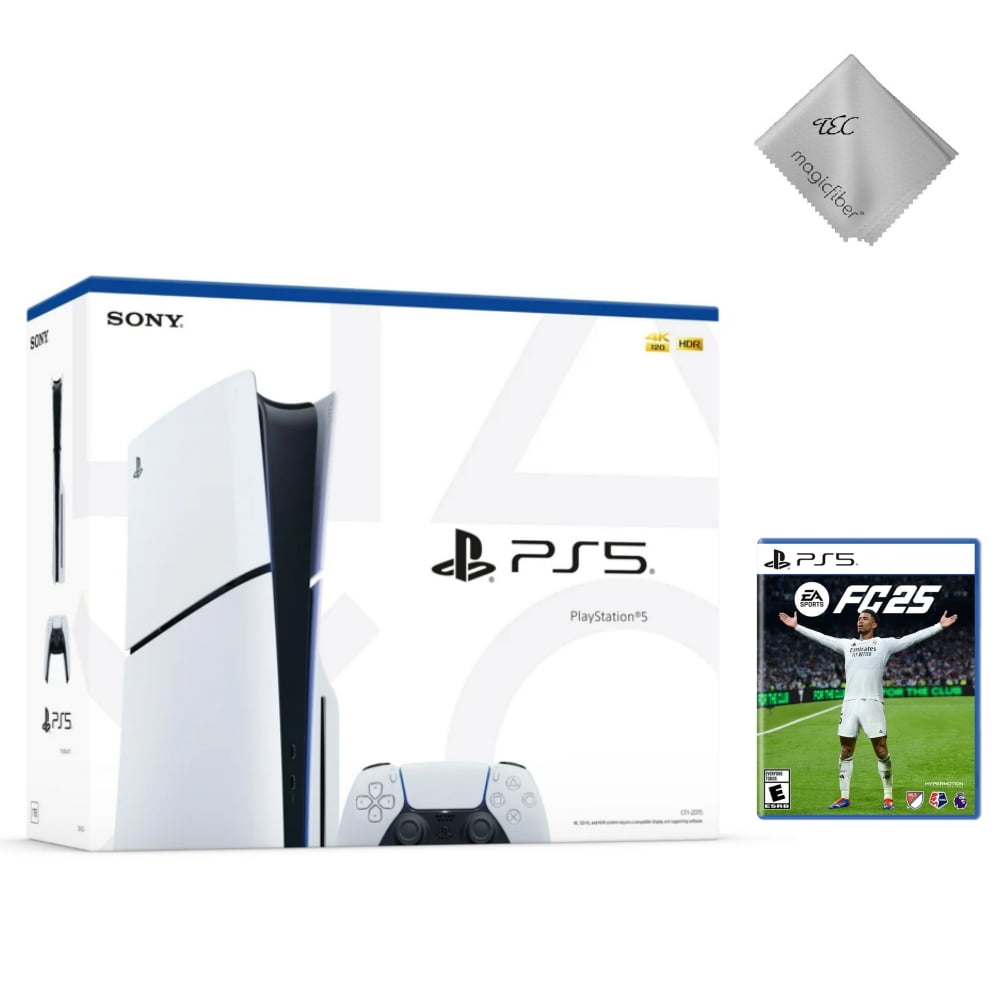 New TEC PlayStation_5 Console (Slim) Disc Edition with EA Sports FC 25 ...
