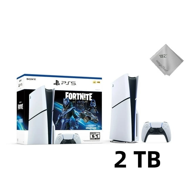New TEC PlayStation_5 Disc Edition – Fortnite Cobalt Star Bundle, 2TB ...