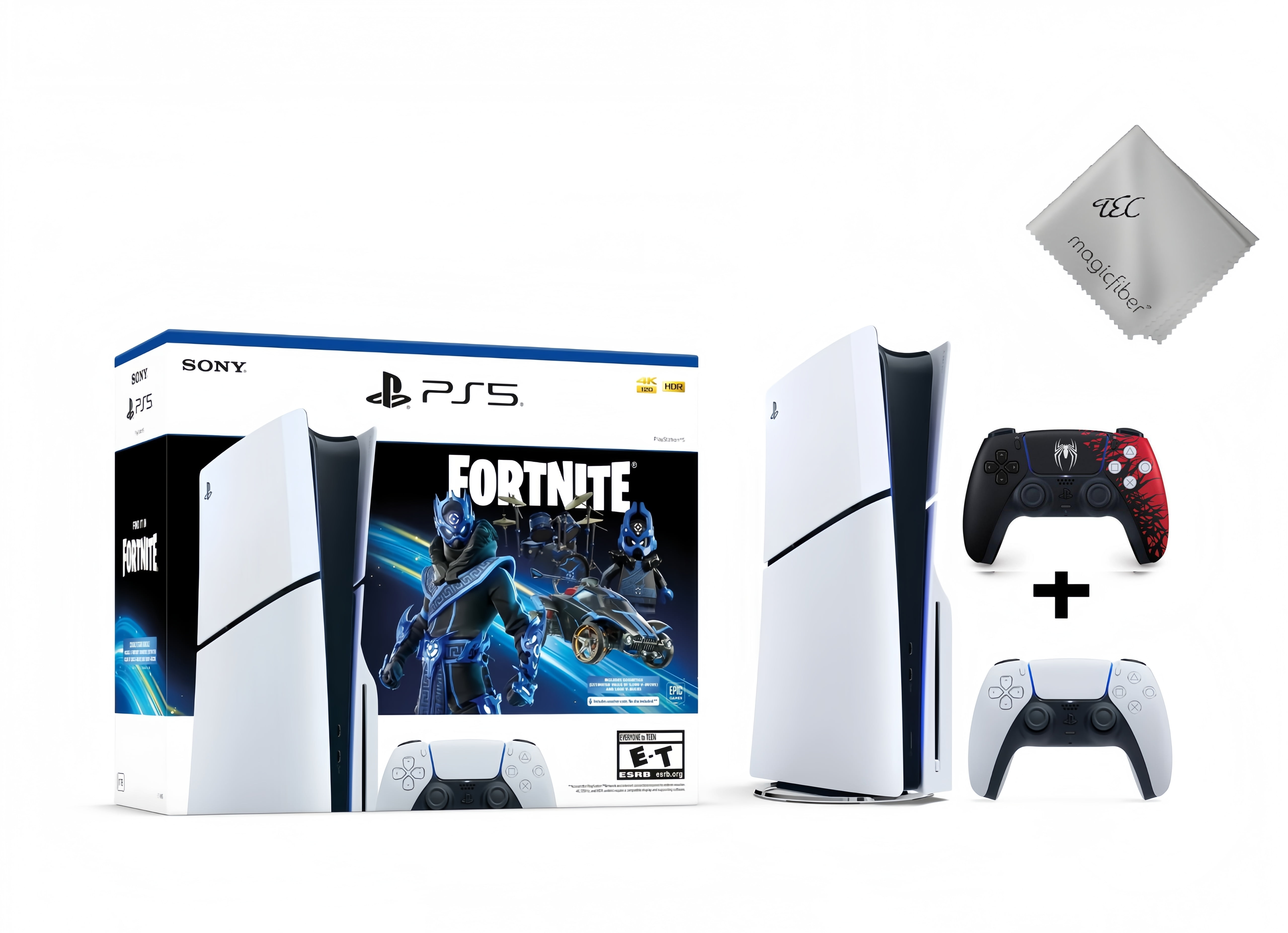 New TEC PlayStation_5 Slim Disc Edition Console - Fortnite Cobalt Star ...