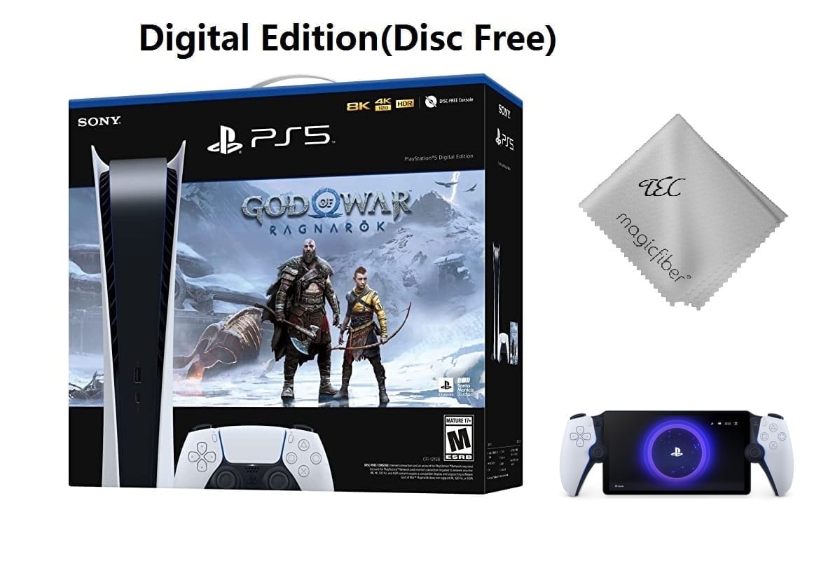 New TEC Sony PlayStation_PS5 Video Game Console (Digital Edition) with ...