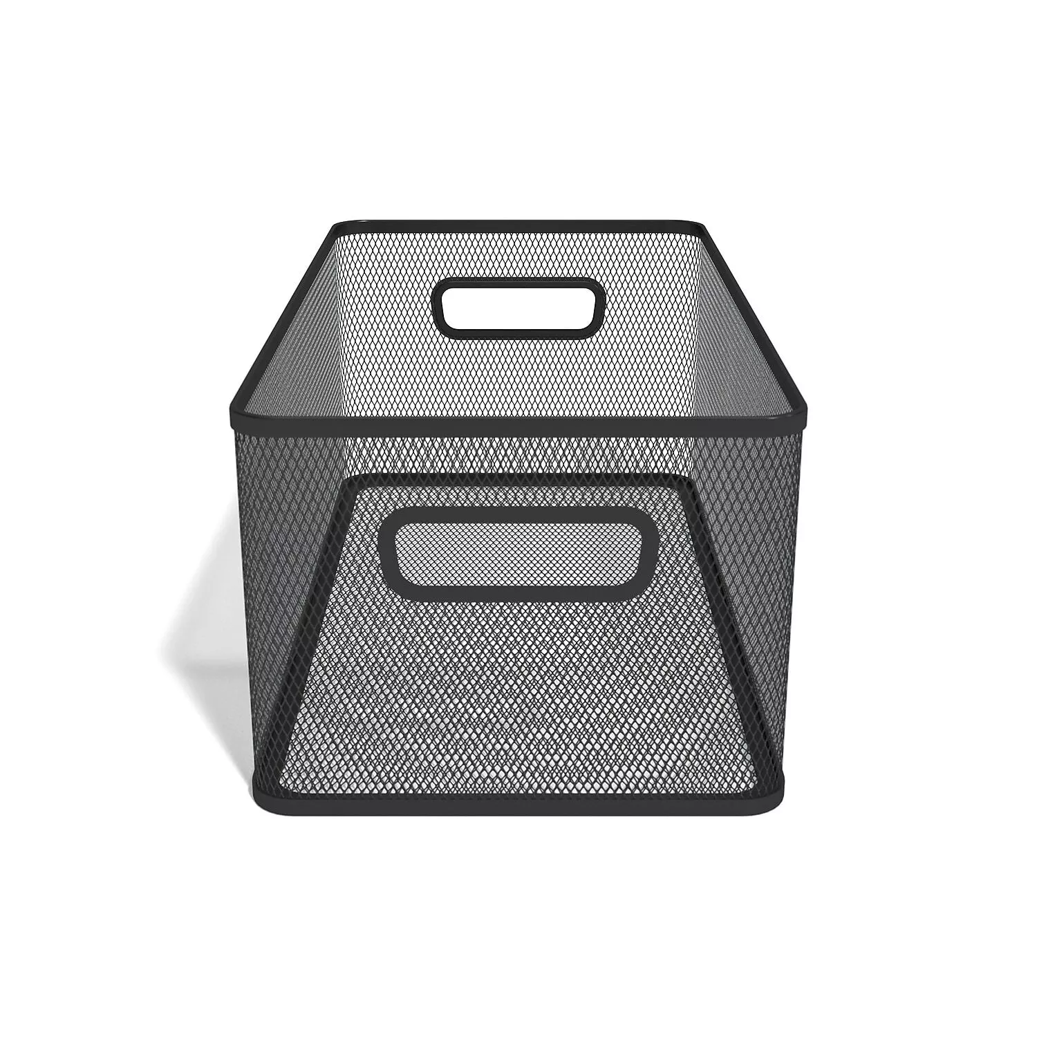 New TRU RED Wire Mesh Storage Box Matte Black (TR57548) TR57548-CC ...