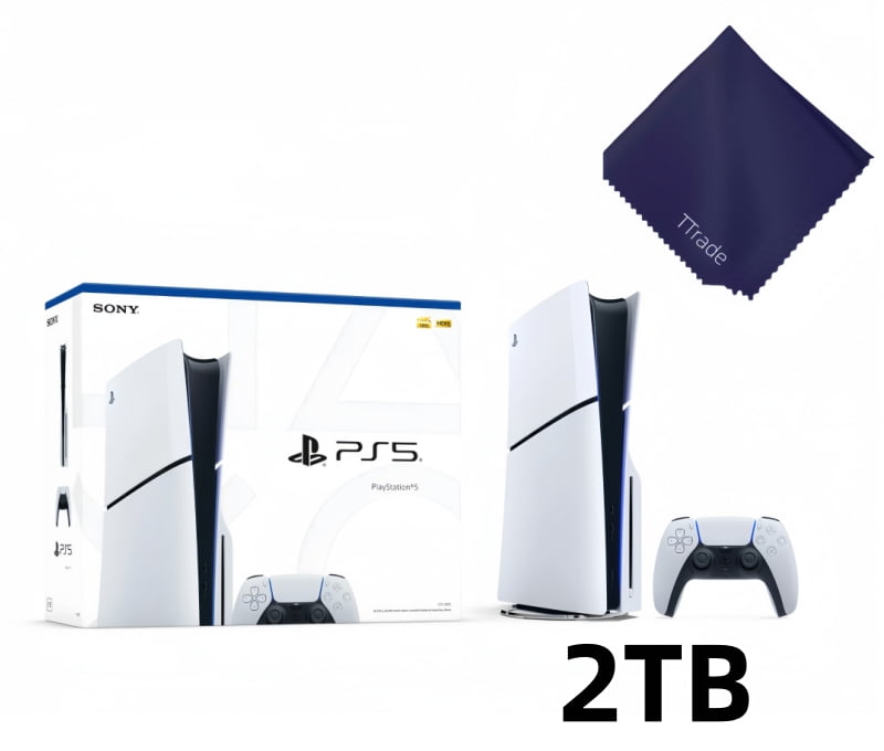 New TTrade PlayStation_5 Slim Disc 2TB Console (PS_5)– 4K Ultra HD ...