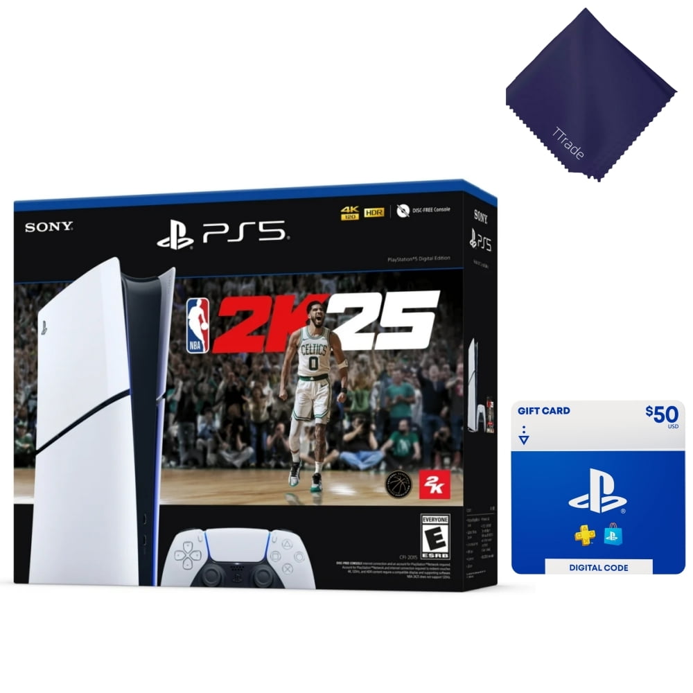 New TTrade Sony PlayStation_5 Slim Digital (2025) - Premium NBA 2K25 ...