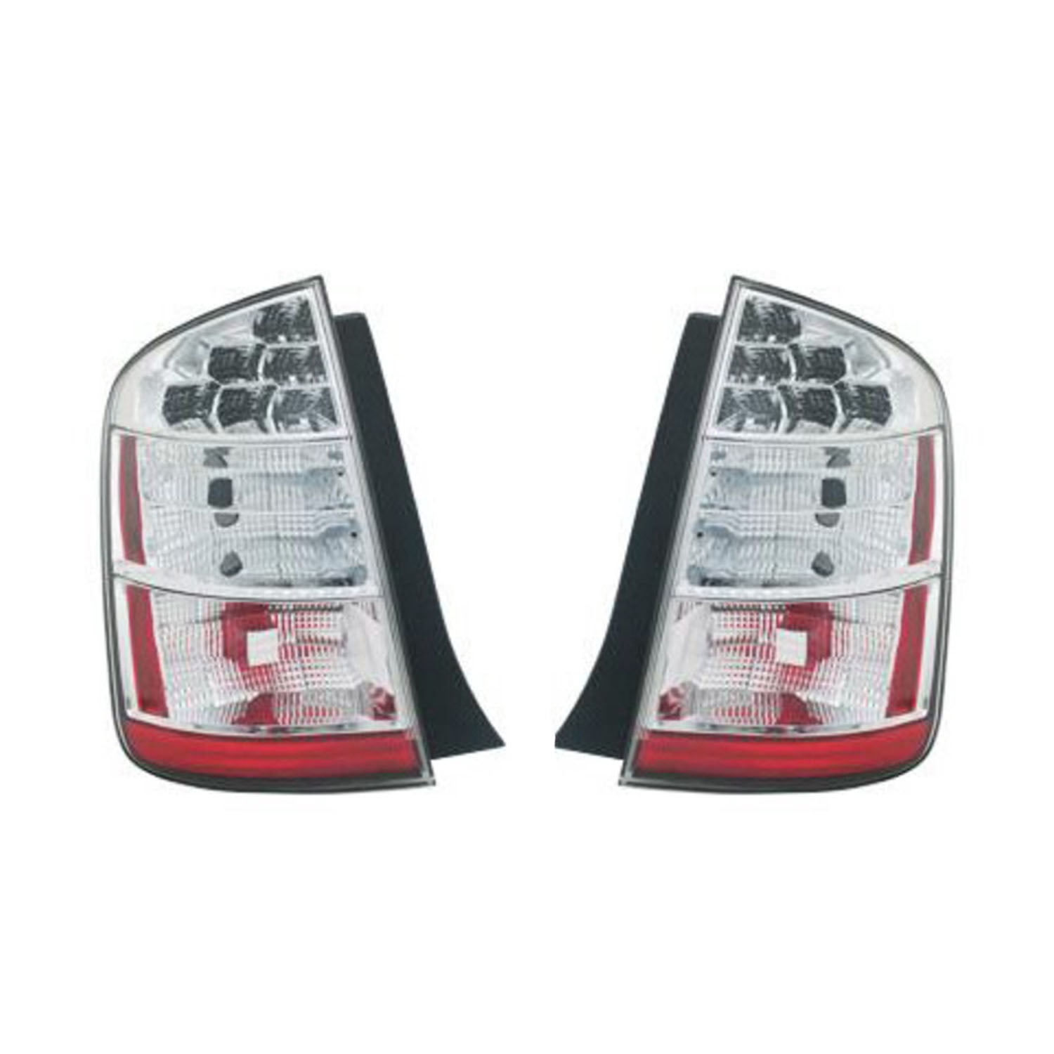 New Tail Light Pair Fits Toyota Prius 2006 2007 To2819136 81561-47100 ...