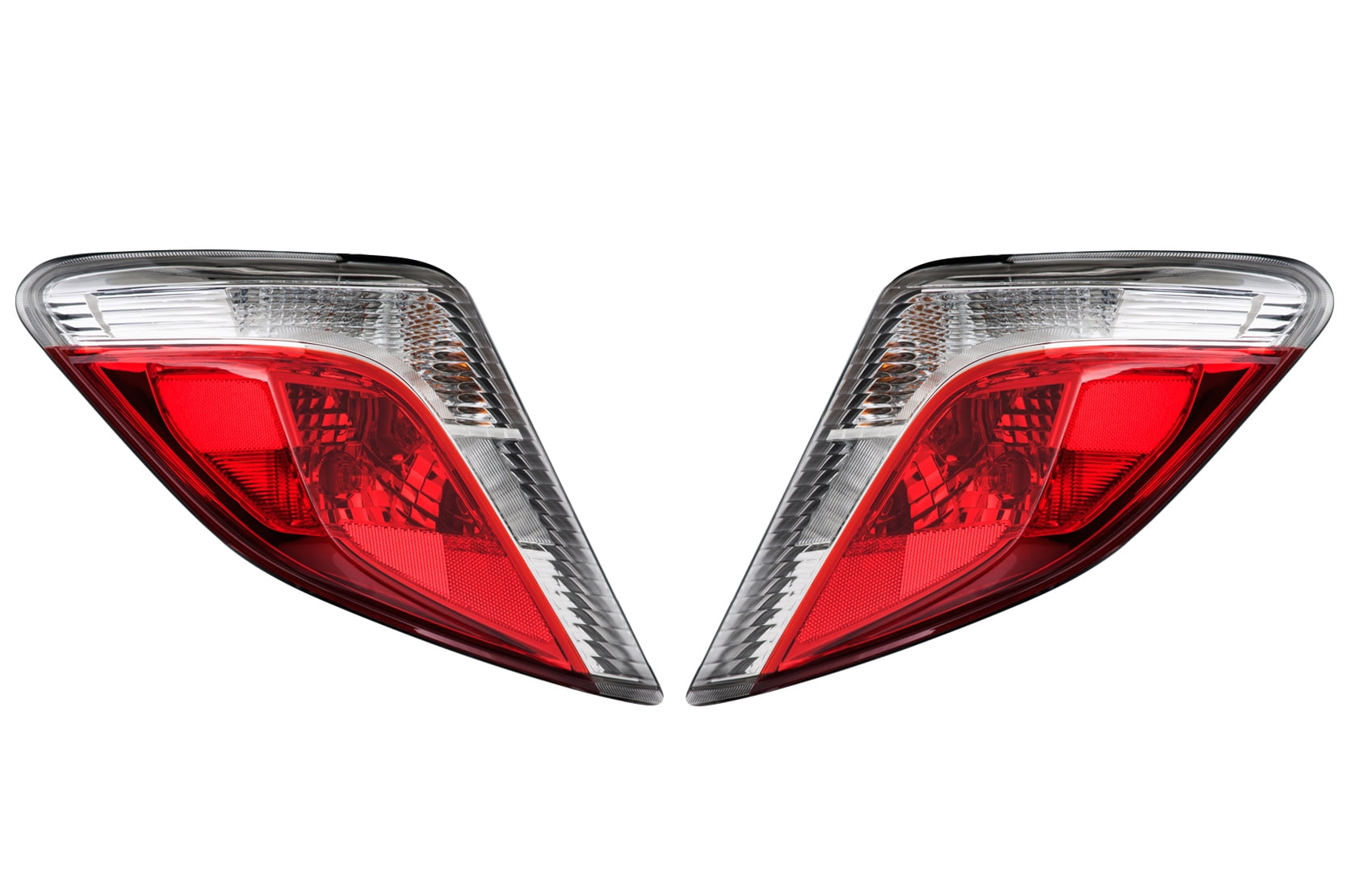 New Tail Light Pair Fits Toyota Yaris Hatchback 2012-2013 To2818150 ...