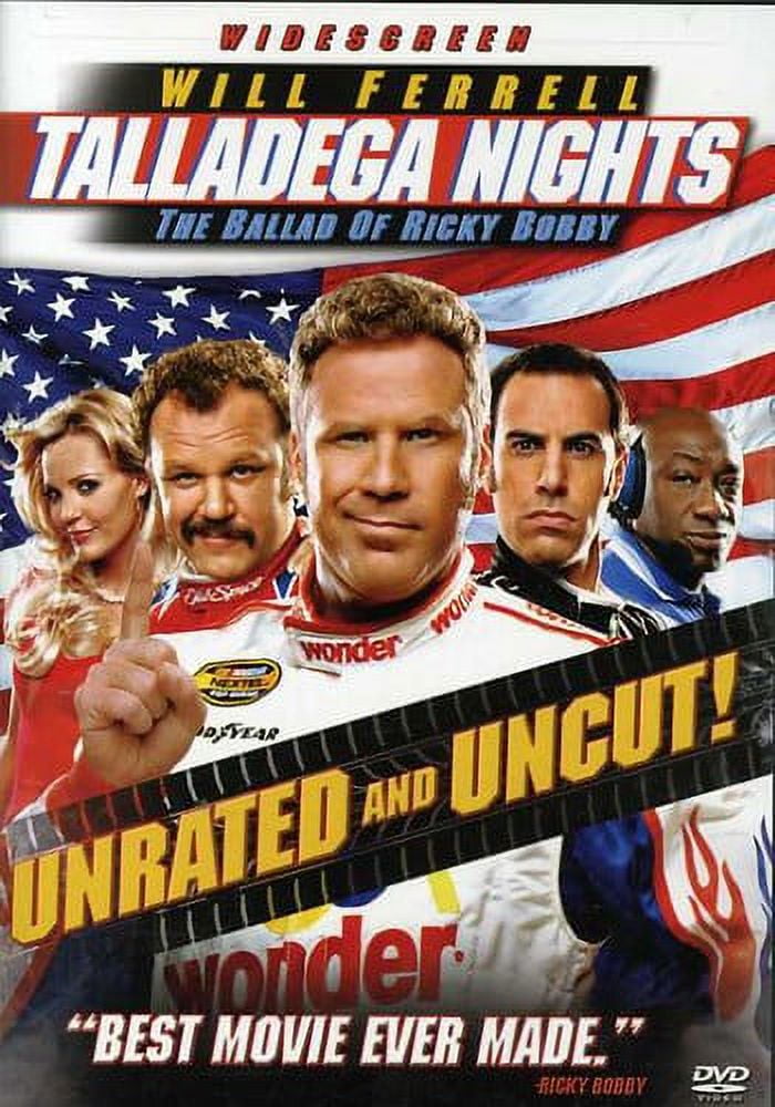 Sony Pictures Talladega Nights: The Ballad of Ricky Bobby Unrated DVD ...