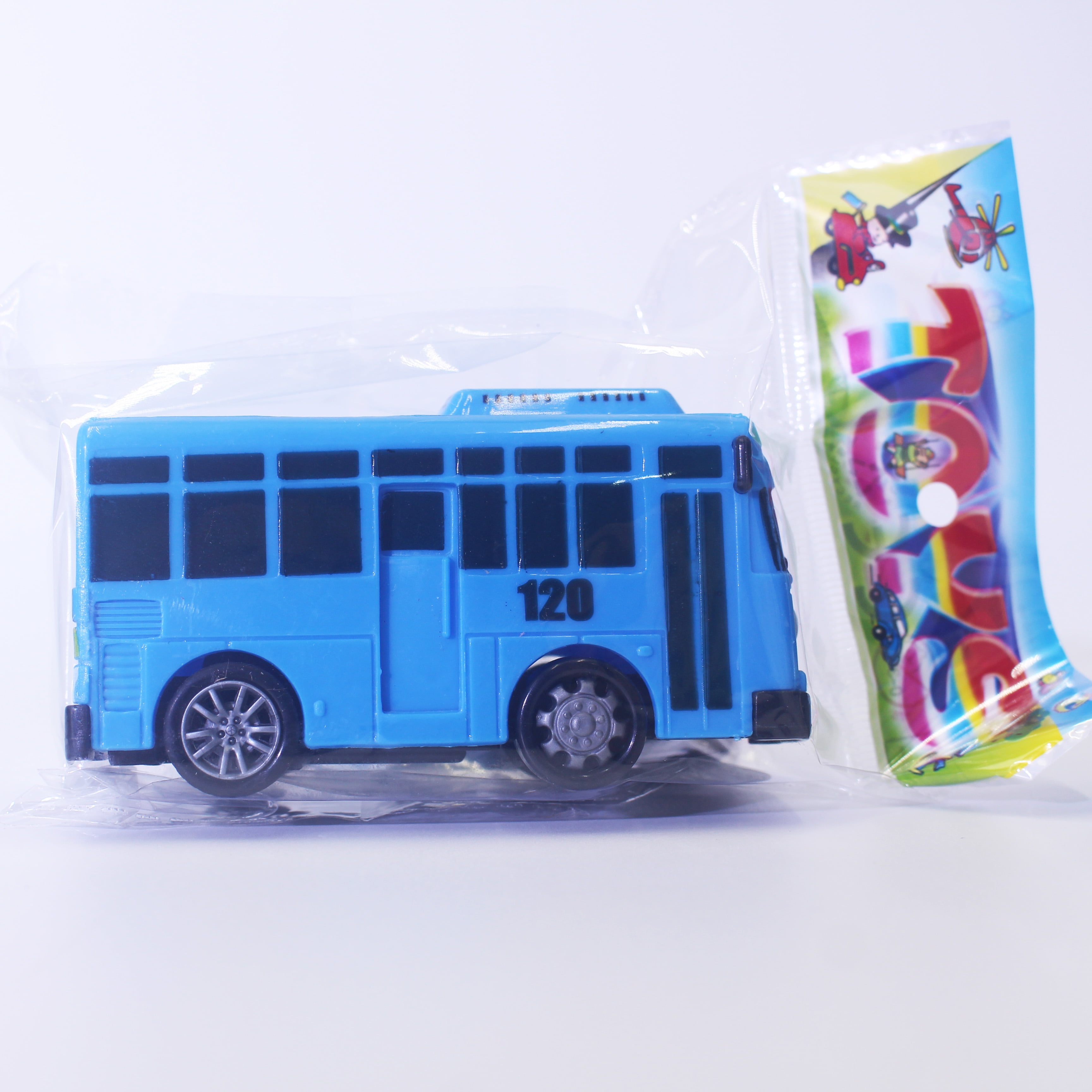 New Tayo Mini Bus Little Bus Toy Set Openable Doors, Slide & Pull Back ...