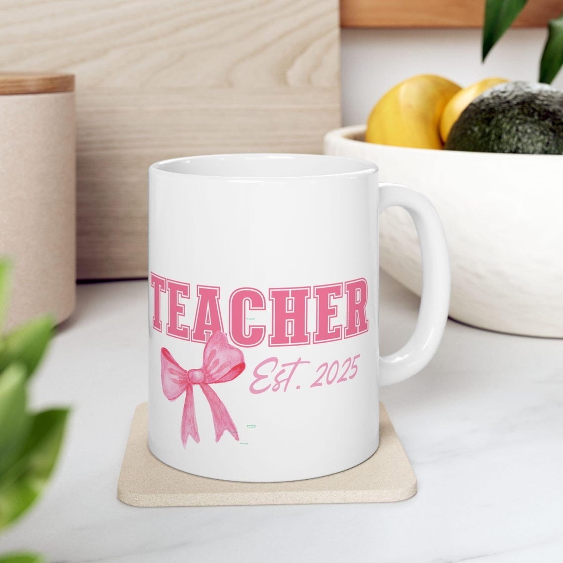 New Teacher Gift, Teacher Est, First Year Teacher Appreciation Gift ...