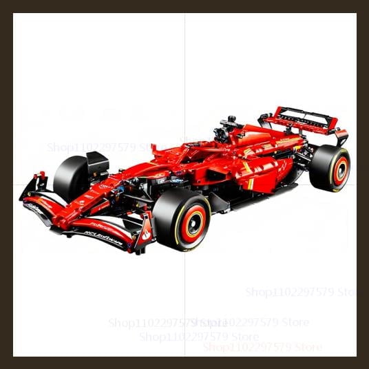 New Technical 1361PCS F1 Race Car SF-24 1:8 Scale 42207 Collectible ...
