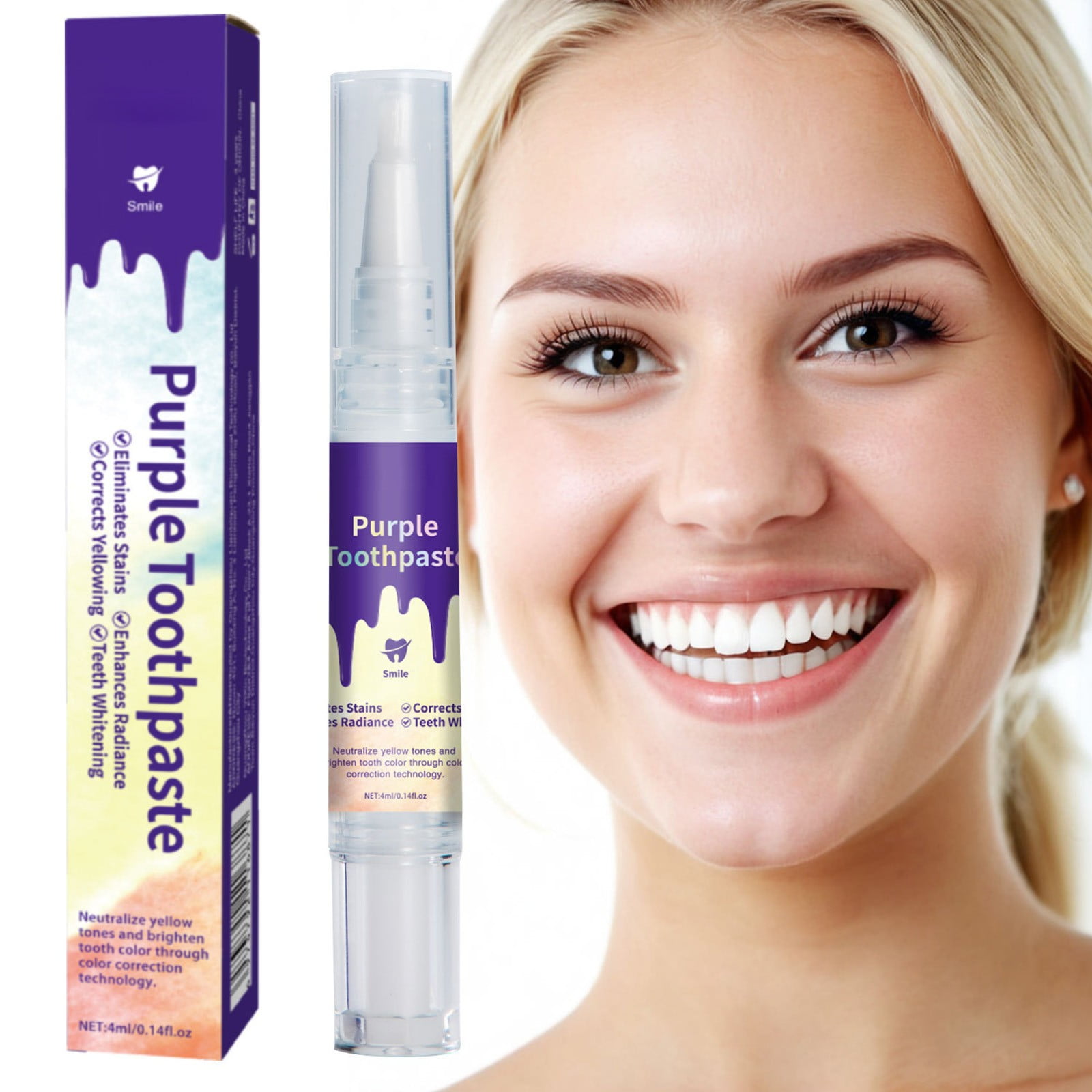 New！ Teeth Pen Purple Teeth Pens for Adults Teeth Gel Pen for Sensitive ...