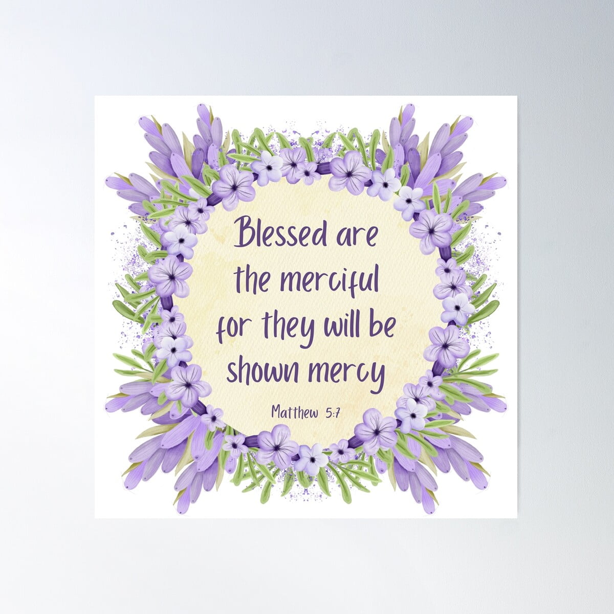 New Testament - Blessed Are The Merciful For They Will Be Shown Mercy ...