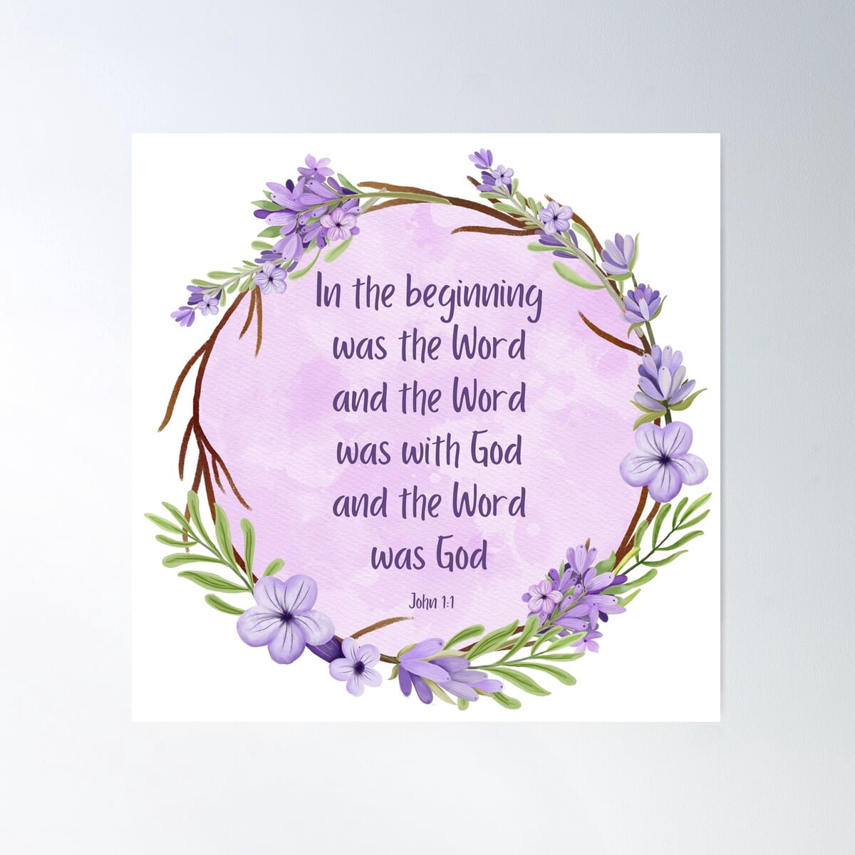 New Testament Verse - In The Beginning Was The Word, And The Word Was ...