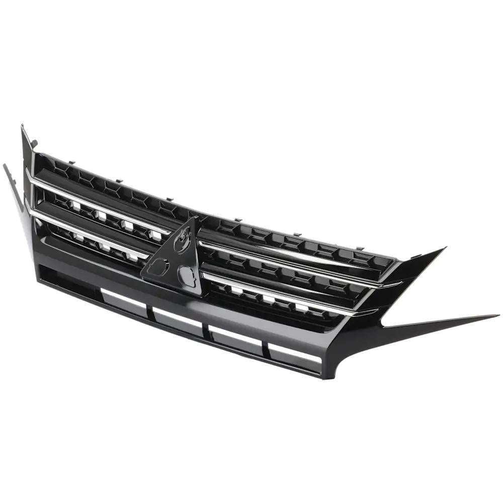 New Textured Black Grille Assembly Compatible With Mitsubishi Mirage G4 ...