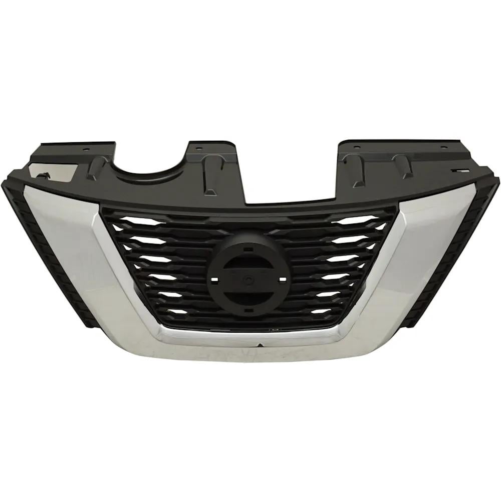 New Textured Black Grille Assembly Compatible With Nissan Rogue S 4 Cyl ...