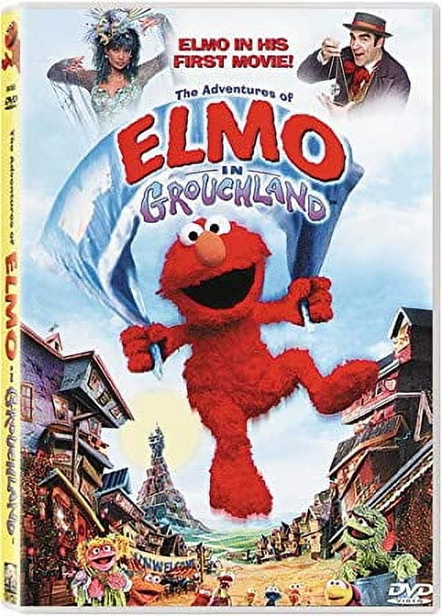 Sony Pictures The Adventures of Elmo in Grouchland DVD, 77 min ...