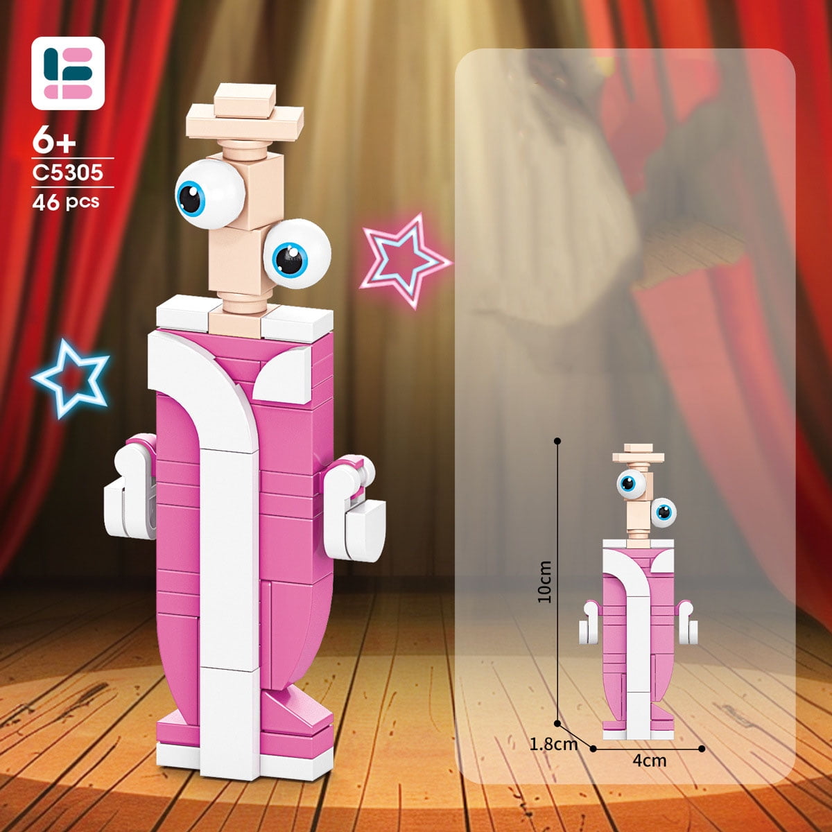 New The Amazing Digital Circus Anime Figures Building Block Horror Game ...