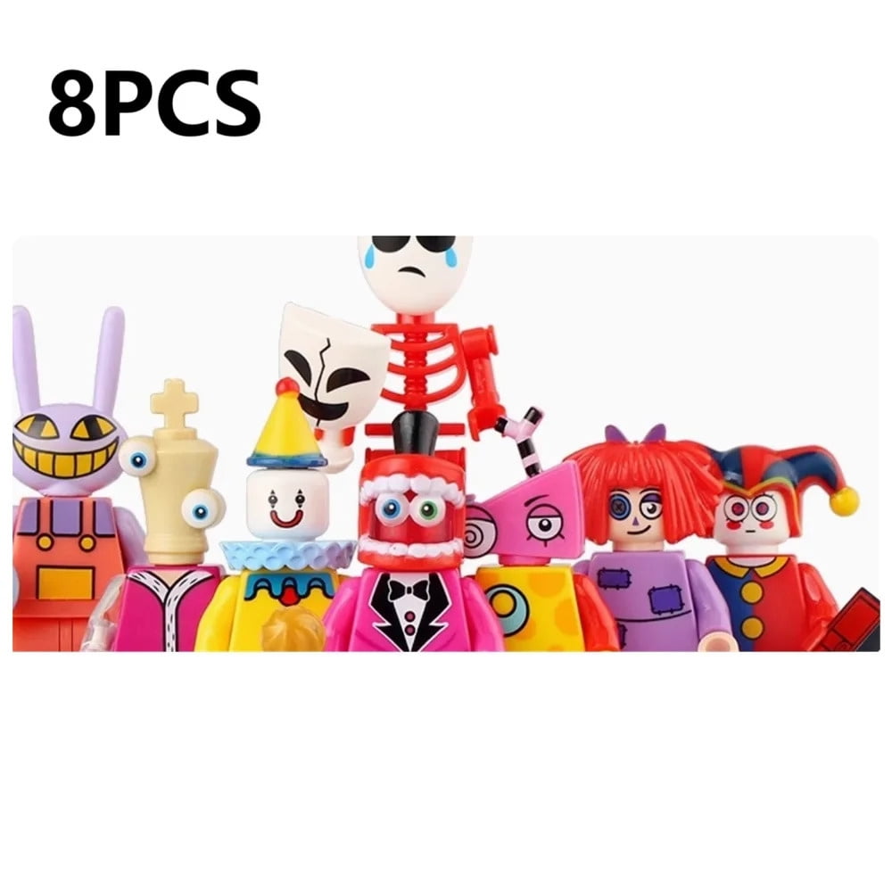 New The Amazing Digital Circus Set Building Blocks Pomni Ragatha Gangle ...